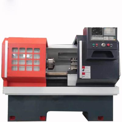 China CK Series CNC Horizontal Lathe Machine FANUC Flat Bed Type Specification for sale