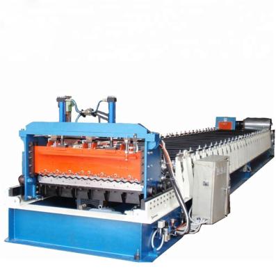 China 380V / 220V Steel Tile Roll Forming Machine 300 H Steel Welded Machine Frame for sale