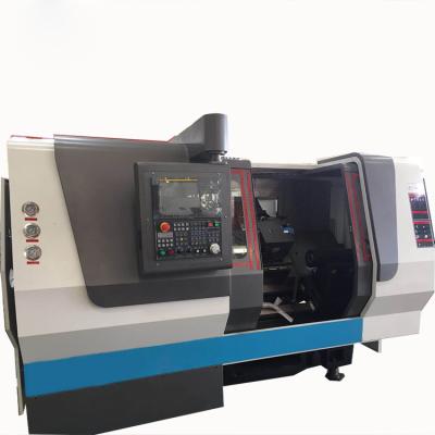 China 5 Axis Slant Bed Lathe CNC Turning Center Machine TCK6350 Slant Bed CNC Lathe Machine for sale
