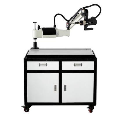 China M16 electric tapping machine with servo touch screen for tapping threads for sale