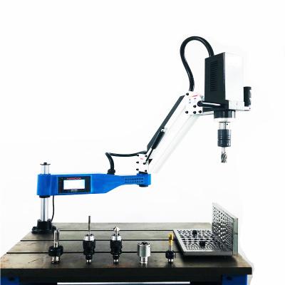 China 1900mm Long Arm Electric Tapping Machine,M6-M24,Touch Screen,360° Angle Tapper for sale