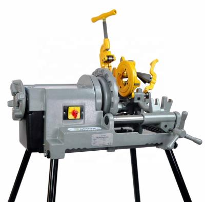 China Compact Portable Electric Pipe Threading & Cutting Machine Deburrer Threader 1/2