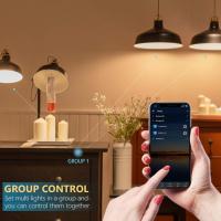 China 810lm 9W Smart LED Light Bulb E27 Bluetooth Color Changing Dimming for sale