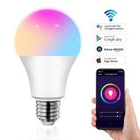 China 810lm 9W Smart LED Light Bulb E27 Bluetooth Color Changing Dimming for sale