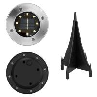China 5W Solar Powered LED Garden Lights IP44 Rechargeable 8 LED for sale