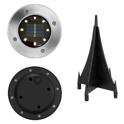China 5W Solar Powered LED Garden Lights IP44 Rechargeable 8 LED for sale