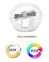 China 50000H Tuya Smart Ceiling Light 100lm/W WIFI Bluetooth for sale