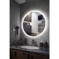 China 18W LED Bathroom Mirror Light 1650lm 600mm Round LED Illuminated for sale