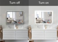 China 1650lm Dimmable Backlit Bathroom Mirror 22W 700mm Touch Sensor for sale