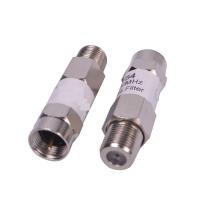 China Brass 54MHz RF High Pass Filter Male Connector 75 Ohms for sale