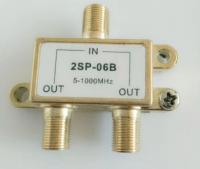 China ROHS CATV Equipment 550MHz 120dB 2 Way CATV Splitter Outdoor for sale
