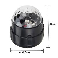 China RGB DJ LED Disco Party Light 5W Crystal Magic Ball Disco LED Light for sale