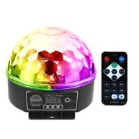 China RGBYWP Rotating Star Projector Night Light 240V Bars MP3 Magic Ball Light for sale