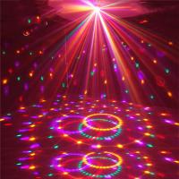 China RGBYWP Rotating Star Projector Night Light 240V Bars MP3 Magic Ball Light for sale