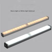 China USB Rechargeable LED Cabinet Sensor Light 230lm 20s Light Off Delay for sale