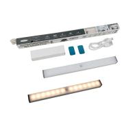 China USB Rechargeable LED Cabinet Sensor Light 230lm 20s Light Off Delay for sale