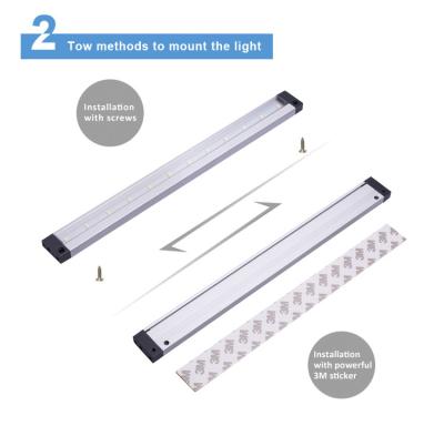 China 5.5W PIR Motion Sensor Night Light 500mm DC12V USB Rechargeable Motion Sensor for sale