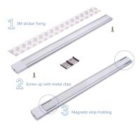 China 25mm 6.5W Undermount LED Cabinet Lights IR Sensor PIR Wardrobe Lights for sale