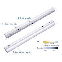 China 300mm Undermount LED Cabinet Lights Aluminum Infrared Induction for sale