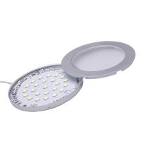 China 60lm/W Round Led Under Cabinet Lights 12V 3W Ultra Slim for sale
