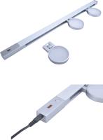 China 600mm Undermount LED Cabinet Lights SMD2835 IR Motion Sensor Pantry Light for sale