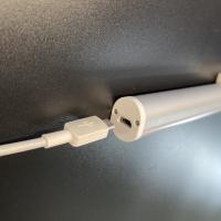 China 1.5W Undermount LED Cabinet Lights PIR USB Wireless Closet Light Motion Sensor for sale
