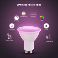 China Home Dimmable LED Spotlights GU10 APP Controlled Amazon Alexa Google Assistant for sale