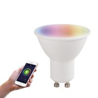 China Home Dimmable LED Spotlights GU10 APP Controlled Amazon Alexa Google Assistant for sale