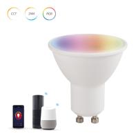China Home Dimmable LED Spotlights GU10 APP Controlled Amazon Alexa Google Assistant for sale