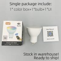 China GU10 Smart LED Light Bulbs CCT RGB Voice Control Dimmable for sale