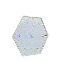 China 50mm Hexagon Indoor LED Ceiling Lights 90lm/W Surface Mounted for sale