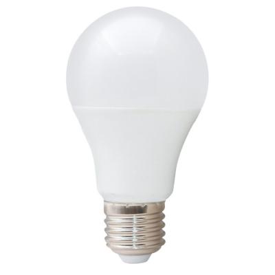 China 9W LED Light Bulb IP20 E27 A60 B22 Plastic Aluminum Housing for sale