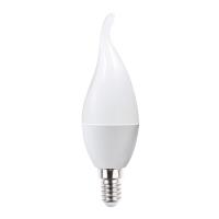 China IP20 C37 LED Light Bulb E14 E27 Holder Aluminum Plastic Housing for sale
