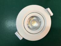 China 75mm PBT Indoor LED Spot Light Hotels 3W Recessed LED Downlight for sale