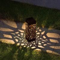 China 6H 2.4V Garden Outdoor Solar Lights Warm White Plastic for sale