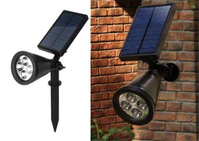 China 8H Solar Powered LED Ground Lights IP44 Landscape Spotlights for sale
