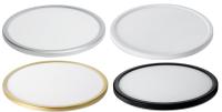 China CE 24W Indoor LED Ceiling Lights PP 12 Inch Round 90 Minutes Lithium Battery for sale