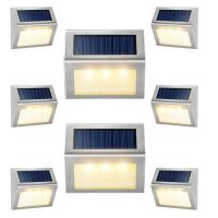 China 3.94in 1.2V Waterproof Outdoor Solar Deck Lights CE Stainless Steel for sale