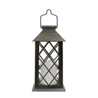 China Wireless Outdoor Decorative Solar Lanterns IP44 0.06W Warm White for sale