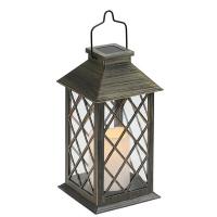 China Wireless Outdoor Decorative Solar Lanterns IP44 0.06W Warm White for sale