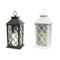 China Wireless Outdoor Decorative Solar Lanterns IP44 0.06W Warm White for sale