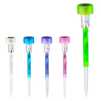 China RoHS Rechargeable Solar Garden Lights 1.2V Green Cool White for sale