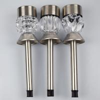 China 1.2V Solar Powered LED Ground Lights Acrylic Stainless Steel for sale