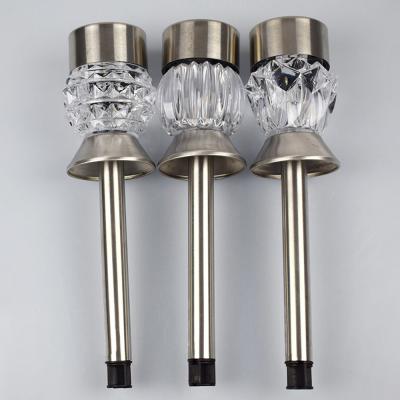 China 1.2V Solar Powered LED Ground Lights Acrylic Stainless Steel for sale