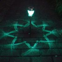 China 1.2V Solar Powered LED Ground Lights Acrylic Stainless Steel for sale