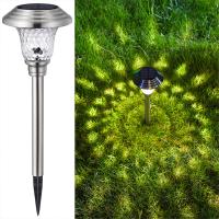 China Metal Solar Lamp Amazon Heavy Duty Durable Stainless Steel Tube Solar Light for Garden for sale