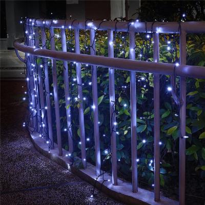 China 20m Solar Powered LED Ground Lights 2.4V Warm White Solar Rope Lights for sale