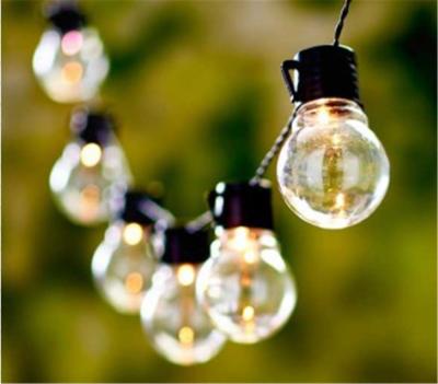 China CE Solar Powered LED Ground Lights IP44 Decorative Patio String Lights for sale