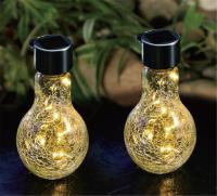 China 15cm Solar Powered LED Ground Lights 5W RGB Outdoor Fairy Light Bulbs for sale