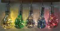 China 15cm Solar Powered LED Ground Lights 5W RGB Outdoor Fairy Light Bulbs for sale